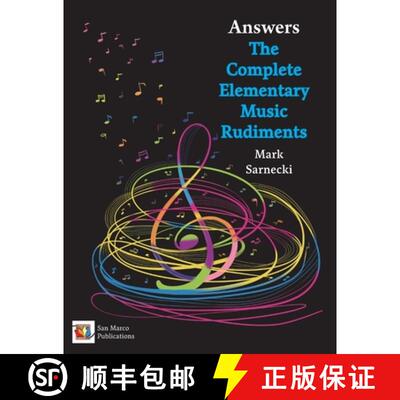 【3-4周达】The Complete Elementary Music Rudiments Answers [9781896499468]