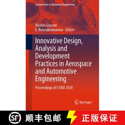 【3-4周达】精装 Innovative Design, Analysis and Development Practices in Aerospace and Automotive Eng... [9789811566189]