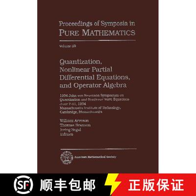 【3-4周达】精装 Quantization, Nonlinear Partial Differential Equations and Operator Algebra [9780821803813]