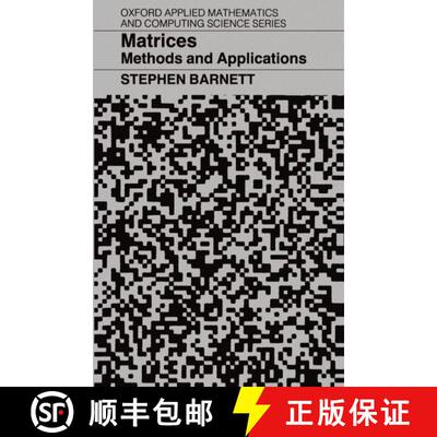 【3-4周达】Matrices ' Methods and Applications' [9780198596806]