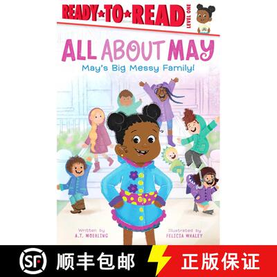 【3-4周达】May's Big Messy Family!: Ready-to-Read Level 1 [9781665942850]