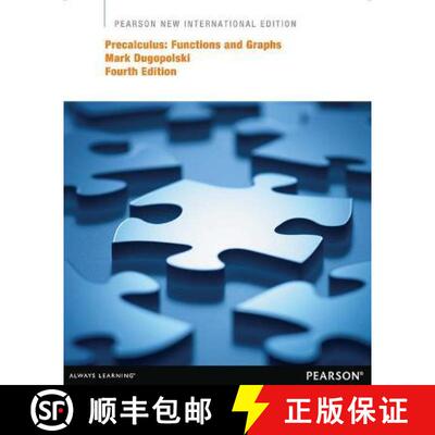 【3-4周达】Precalculus: Functions and Graphs: Pearson New International Edition [9781292039848]