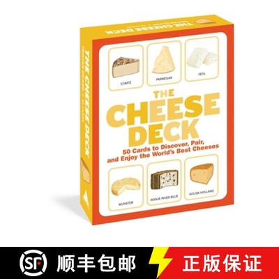 【3-4周达】The Cheese Deck: 50 Cards to Discover, Pair, and Enjoy the World's Best Cheeses [9781648291708]
