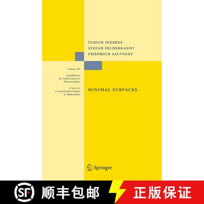 【3-4周达】精装 Minimal Surfaces (2nd, rev. and enlarged ed. 2010) [9783642116971]