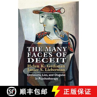 【3-4周达】精装 The Many Faces of Deceit : Omissions, Lies, and Disguise in Psychotherapy [9781568215921]