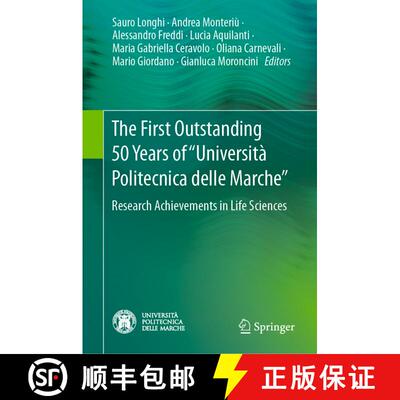 【3-4周达】精装 The First Outstanding 50 Years of Università Politecnica delle Marche : Research Ach... [9783030338312]
