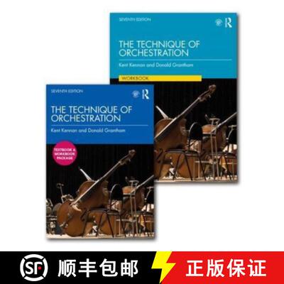 【3-4周达】Technique of Orchestration - Textbook and Workbook Set [9781032482101]