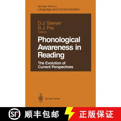 【3-4周达】Phonological Awareness in Reading : The Evolution of Current Perspectives [9781461277583]