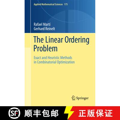 【3-4周达】The Linear Ordering Problem : Exact and Heuristic Methods in Combinatorial Optimization [9783642266560]