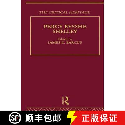 【3-4周达】Percy Bysshe Shelley: The Critical Heritage [9780415604550]