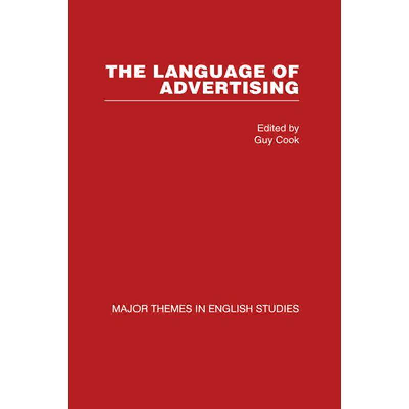 【4周达】Language of Advertising: Major Themes in English Studies ...