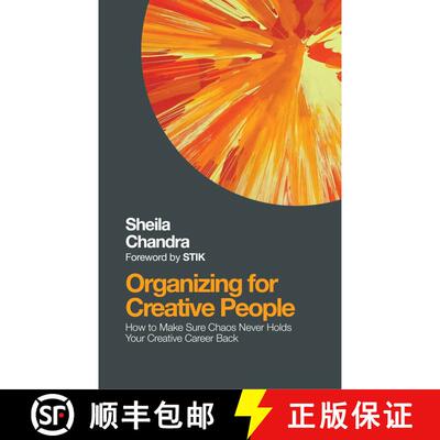 【3-4周达】Organizing for Creative People – How to Channel the Chaos of Creativity into Career Success [9781786780225]