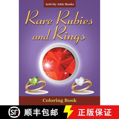 【3-4周达】Rare Rubies and Rings Coloring Book [9781683237952]