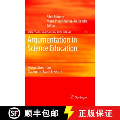 【3-4周达】Argumentation in Science Education : Perspectives from Classroom-Based Research [9789402413113]
