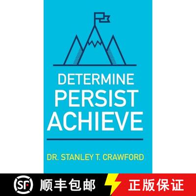 【3-4周达】精装 Determine Persist Achieve [9781678101480]