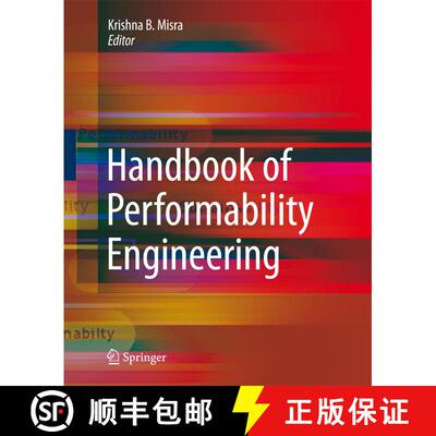 【3-4周达】Handbook of Performability Engineering [9781848001305]