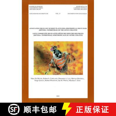 预订 Annotated Check List of Host Plants for Afrotropical Fruit Flies (Diptera: Tiphritidae) of the G... [9789075894486]