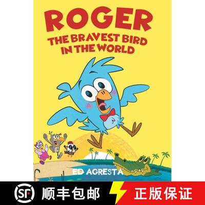 【3-4周达】精装 Roger the Bravest Bird in the World [9781638608400]