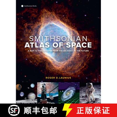 【3-4周达】精装 Smithsonian Atlas of Space: A Map to the Universe from the Big Bang to the Future [9781588347800]