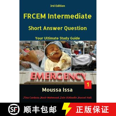 【3-4周达】Frcem Intermediate: Short Answer Question Third Edition, Volume 1 in Full Colour [9781999957599]