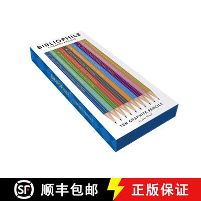 【3-4周达】Bibliophile Literary Pencils [9781797203720]