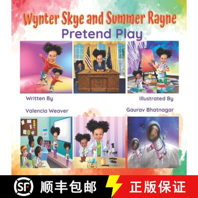 【3-4周达】Wynter Skye and Summer Rayne Pretend Play [9798986896427]