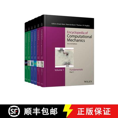 【3-4周达】精装 Encyclopedia Of Computational Mechanics Second Edition [Wiley机械工程] [9781119003793]
