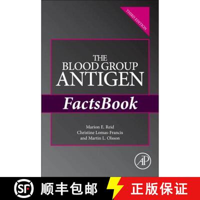 【3-4周达】The Blood Group Antigen FactsBook [9780124158498]