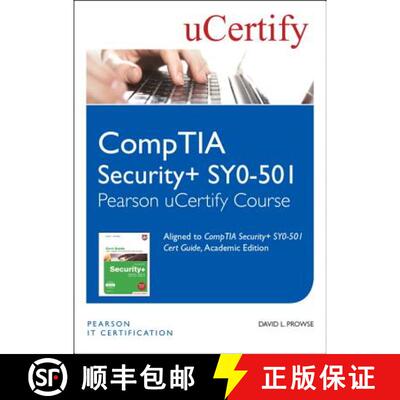 【3-4周达】Comptia Security+ Sy0-501 Pearson Ucertify Course Student Access Card [9780134846064]