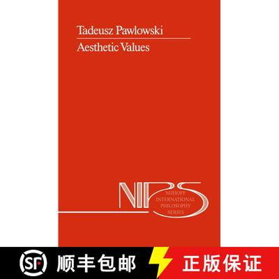 【3-4周达】Aesthetic Values [9789401076067]