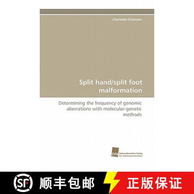 预订 Split Hand/Split Foot Malformation [9783838125541]