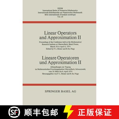 【3-4周达】Linear Operators and Approximation II / Lineare Operatoren und Approximation II: Proceedin... [9783034859929]