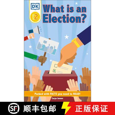 【3-4周达】DK Reader Level 2: What Is an Election? [9781465499868]