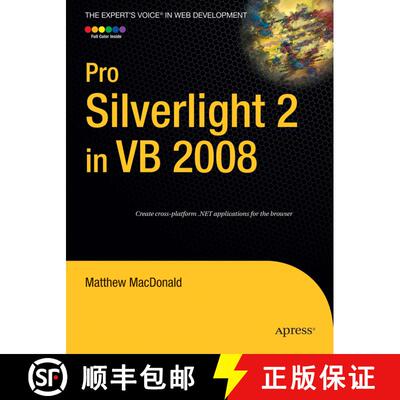 【3-4周达】Pro Silverlight 2 in VB 2008 (1st ed.) [9781430216025]