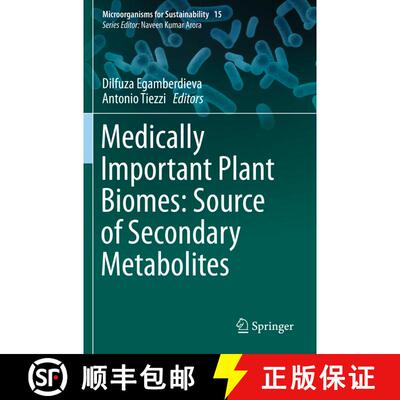 【3-4周达】Medically Important Plant Biomes: Source of Secondary Metabolites [9789811395680]