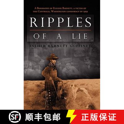 【3-4周达】精装 Ripples of a Lie [9780557884384]