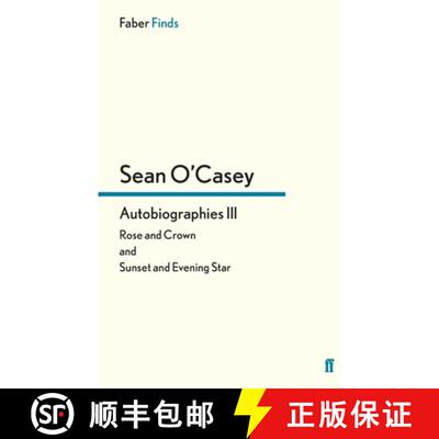 预订 Autobiographies III: Rose and Crown and Sunset and Evening Star [9780571283750]