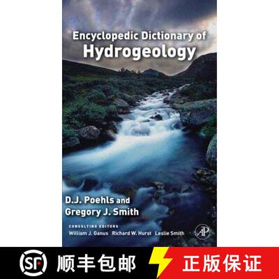 【3-4周达】精装 Encyclopedic Dictionary of Hydrogeology [9780125586900]