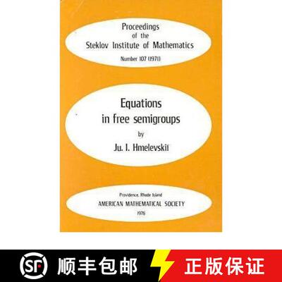 【3-4周达】Equations in Free Semigroups [9780821830079]