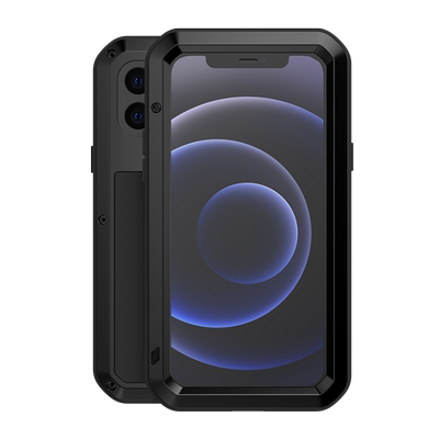 LoveMei适用苹果12mini手机壳全包金属iPhone12迷你保护壳防摔潮