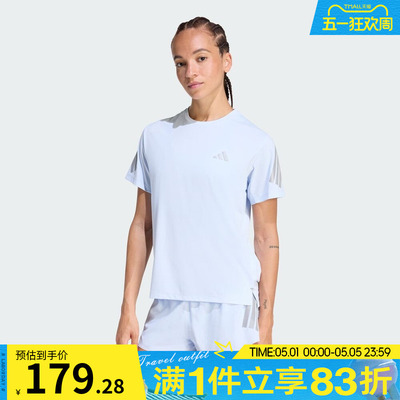 adidas阿迪达斯女子ADI365/// T W运动休闲短袖T恤KA6163