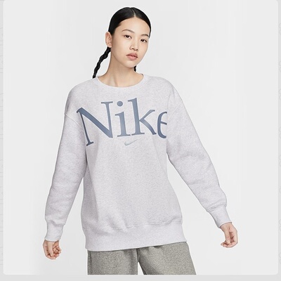 NIKE耐克女子运动休闲套头衫卫衣FN3655-051