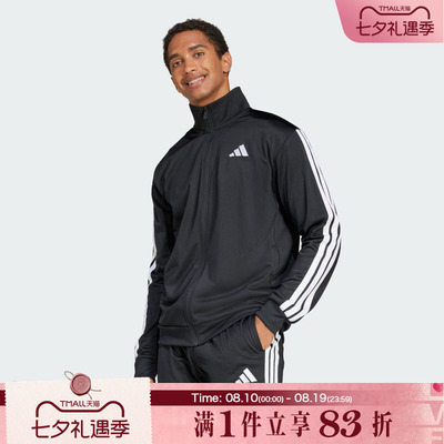 adidas阿迪达斯秋季户外男子M 3S TR TT运动健身夹克外套JI8816