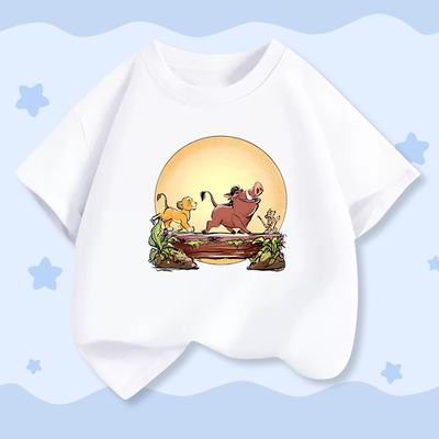 狮子王彭彭丁满辛巴儿童短袖T恤