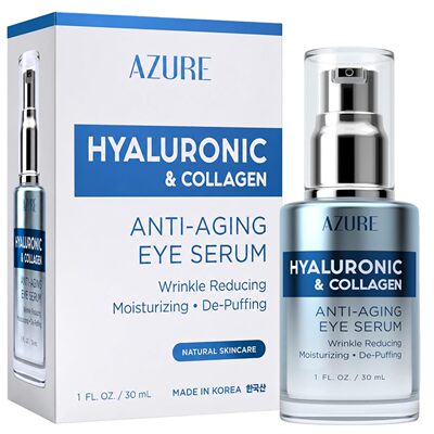 美国直邮AZURE Hyaluronic & Collagen Anti Aging Eye 眼部精华