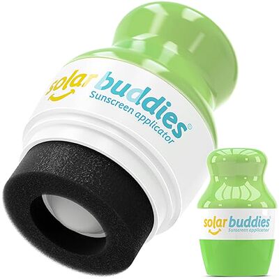 美国直邮Solar Buddies重复填充滚涂海绵儿童成人乳液防晒涂抹器