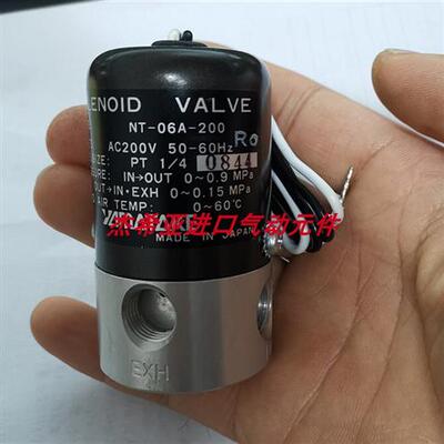议价正品 山武 三通电磁阀NT-06A-200 AC200V现货