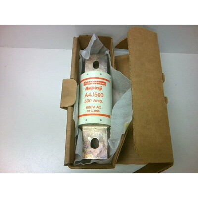 FERRAZ SHAWMUT A4J500 500Amp Fusible Clase J 600V Rápido Ac