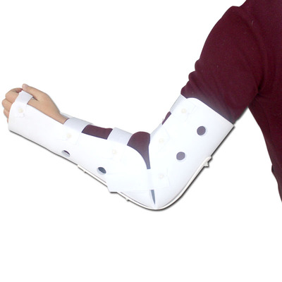 前臂肱骨代替石膏肘关节胳膊