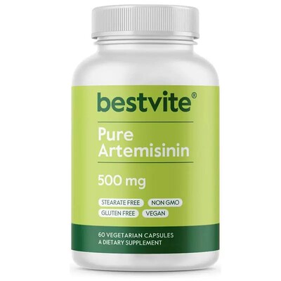 现货500mg青蒿素提取物Artemisinin60粒胶囊保健品美国Bestvite